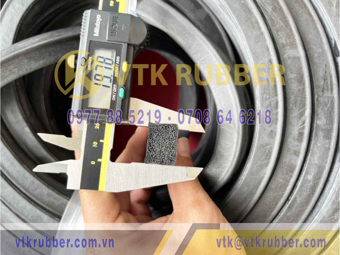 Ron cao su xốp EPDM 15x20 | VTK Rubber