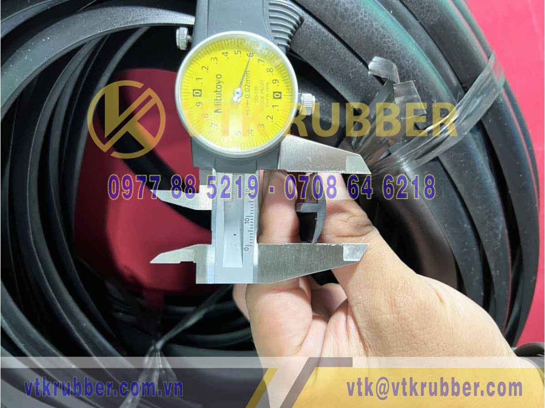 Ron cao su NBR chữ T 9x25x3 | VTK Rubber