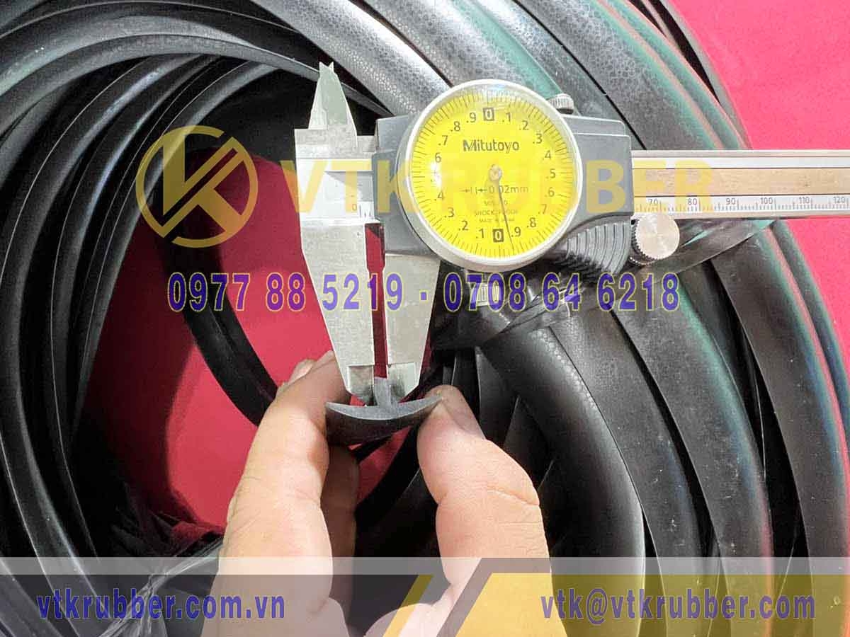 Ron cao su NBR chữ T 9x25x3 | VTK Rubber