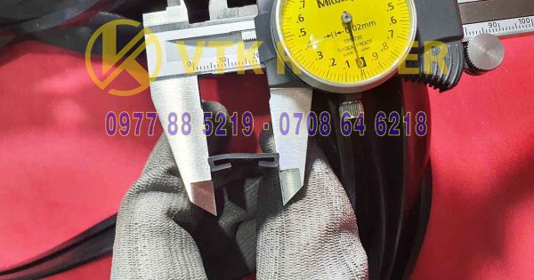 Ron cao su EPDM chữ U 16.7x3.9x1.4 | VTK Rubber