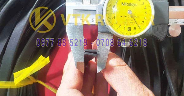Ron cao su tủ điện chữ U 10x5x2 | VTK Rubber
