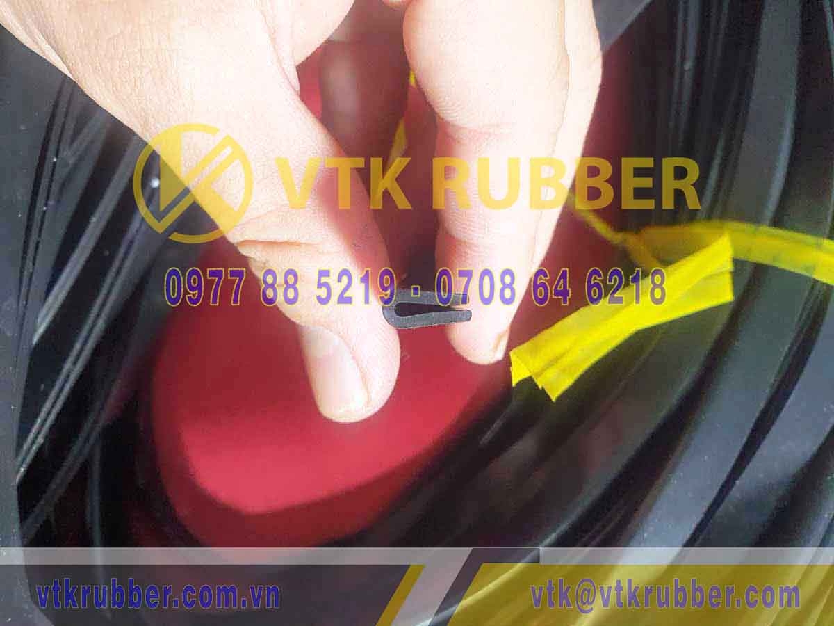 Ron cao su tủ điện chữ U 10x5x2 | VTK Rubber