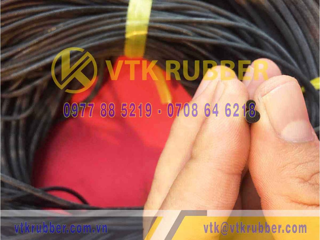 Ron cao su xốp EPDM phi 2 | VTK Rubber