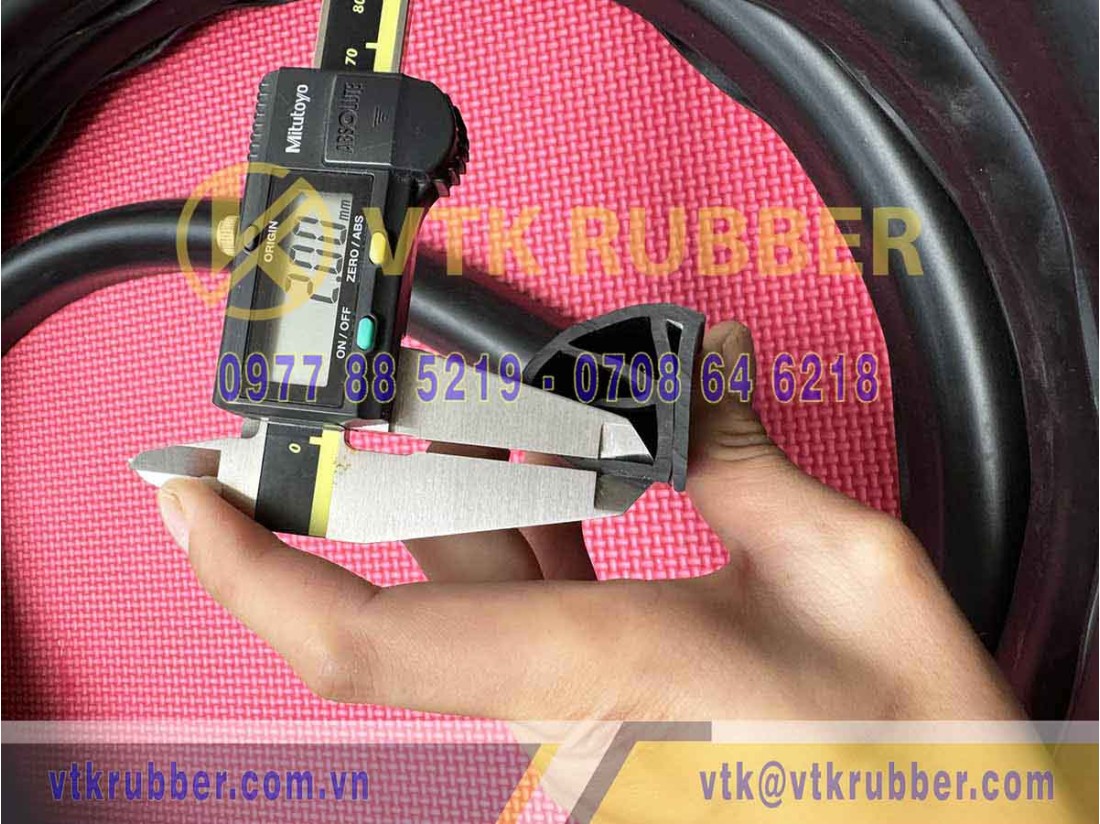 Ron cao su EPDM chữ E 27.5x30x3 | VTK Rubber