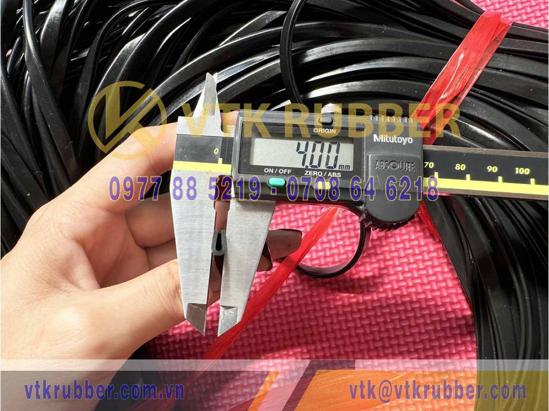 Ron cao su EPDM chữ U 4x7x1.5 | VTK Rubber